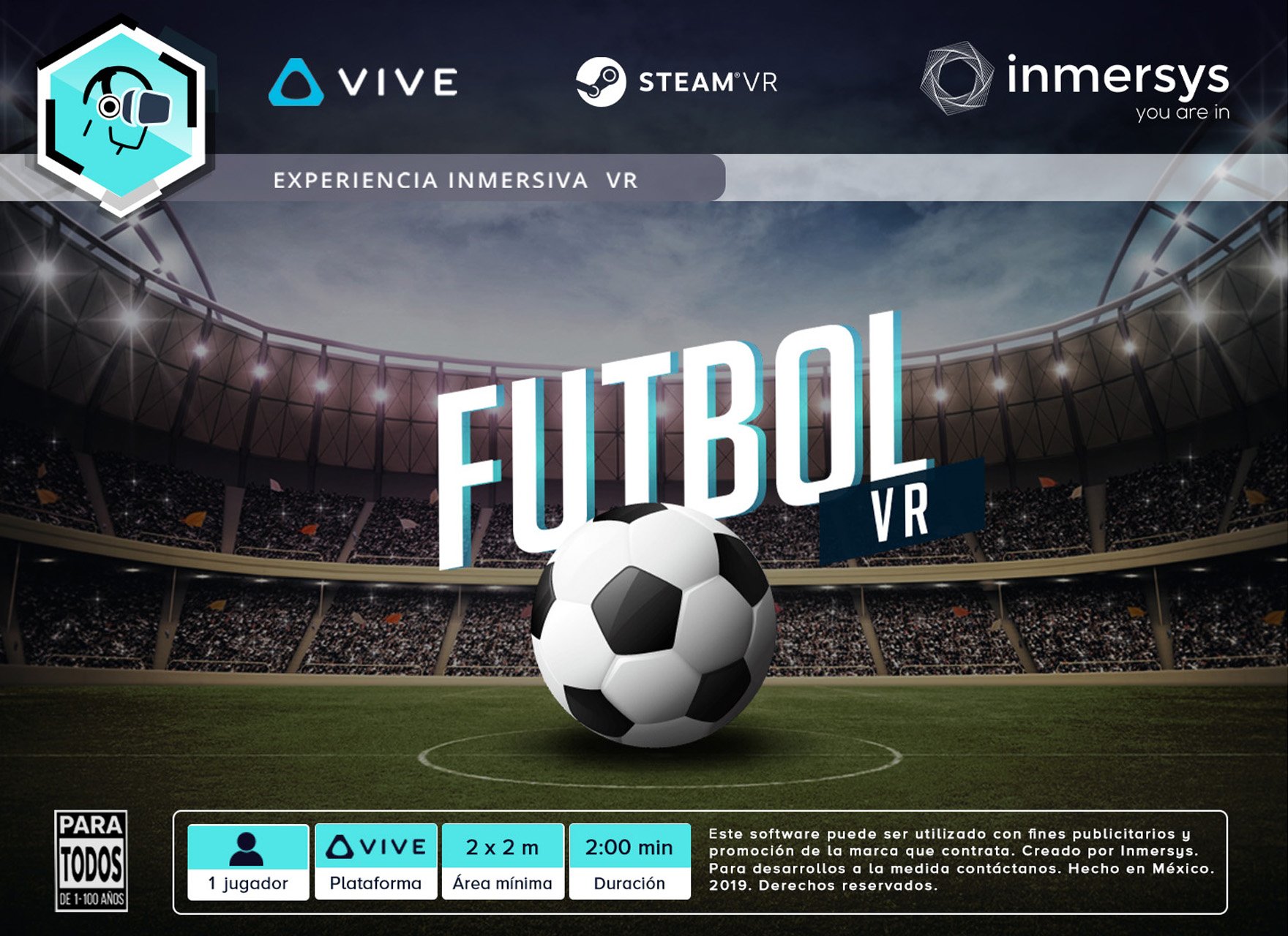 Inmersys Mini Games: Soccer VR